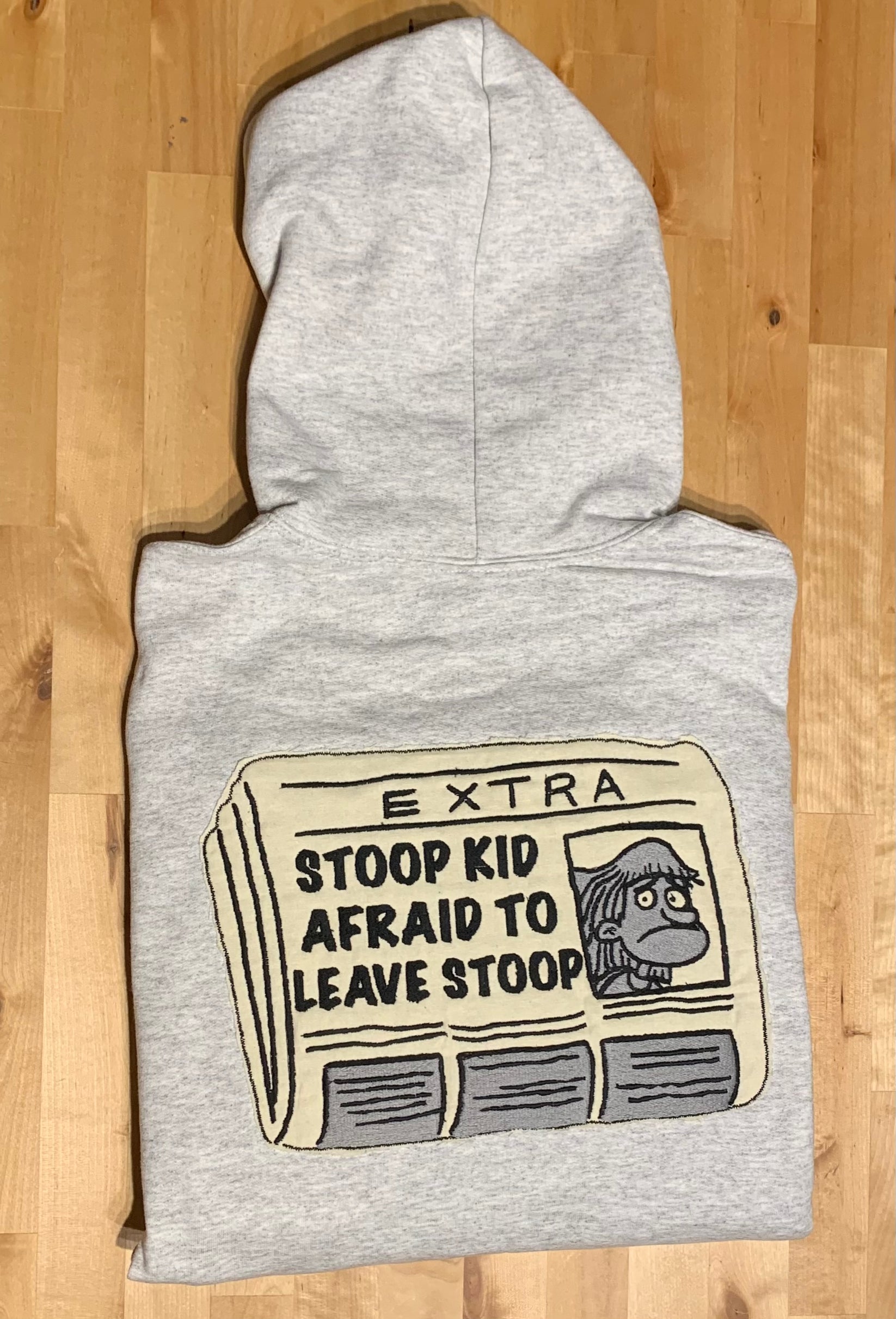 Stoop Kid Embroidered Hoodie – Even Six Apparel